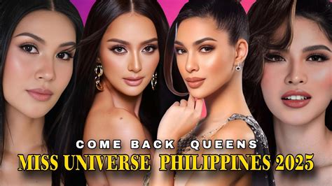 Miss Universe Philippines 2025 Comeback Queens Winwyn Yllana Ahtisa