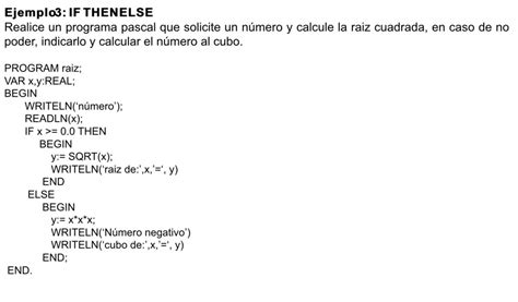 Ejemplos De If En Programacion Cios