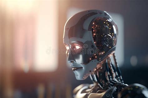 Revolutionizing Robotics With Ai Conceptual Illustration Stock
