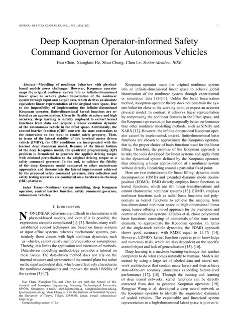 pdf deep koopman operator informed safety command governor for