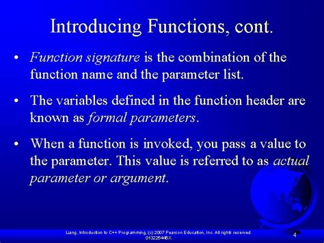 Chapter 5 Functions Liang Introduction To C Programming