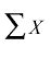 Summation Notation Statistics FMU