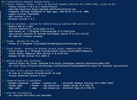 Android Studio Presence Changes Flutter Toolchain Issue Flutter Flutter Github