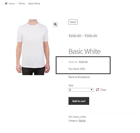 How To Display “you Save X” Below Sale Prices For Simple And Variable Products In Woocommerce