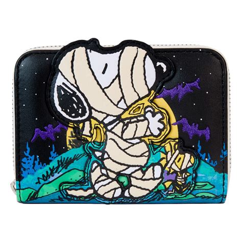 Loungefly Peanuts Snoopy Mummy Wallet We Love Collectibles
