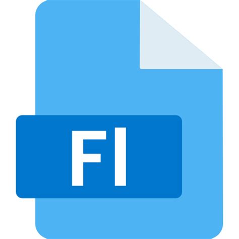 Adobe Flash Player Generic Color Fill Icon