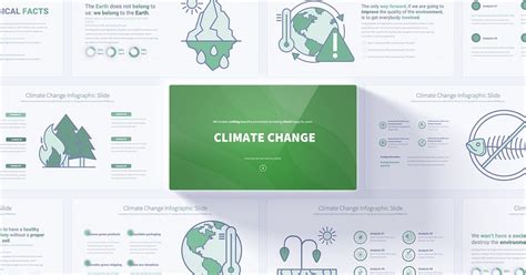 Powerpoint Präsentationsvorlage Zum Klimawandel Präsentationsvorlagen