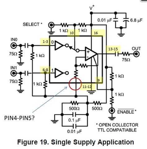 Lmh6572 Question Of Pin Connection Switches And Multiplexers Forum