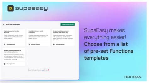 How To Generate A Payment Function With Supaeasy Supaeasy Ai Shopify Functions Migrator