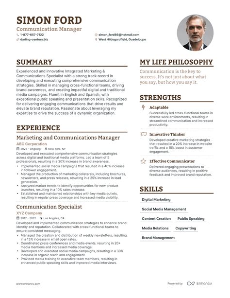 Communication Resume Examples Communications Director Resume Samples
