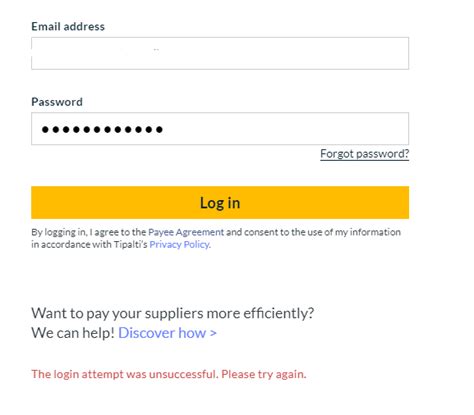The Login Attempt Was Unsuccessful Please Try Again Rhoneygain