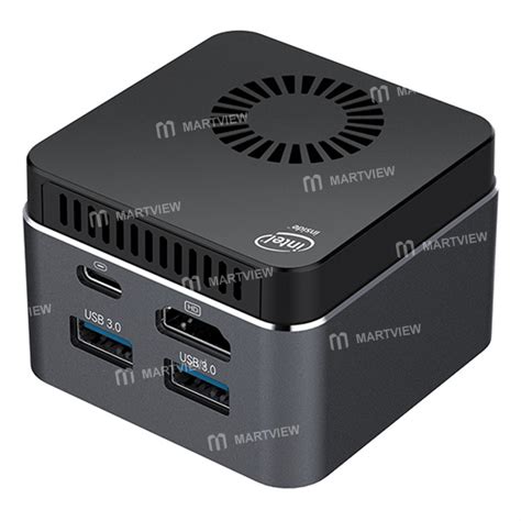 Xcy Intel Celeron N4100 Quad Core Portable Mini Pc With Dual Band Wi Fi