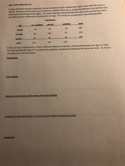 Solved Non Excel Assignment 9 Ten Years Ago The University