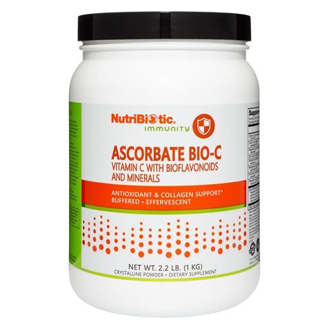 Nutribiotic Sodium Ascorbate 5 Lb Crystalline Powder