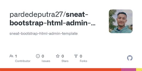 github pardedeputra27 sneat bootstrap html admin template sneat