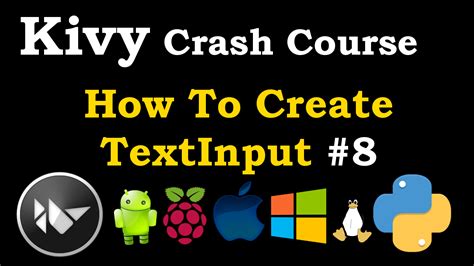 Python Kivy How To Create Textinput Codeloop