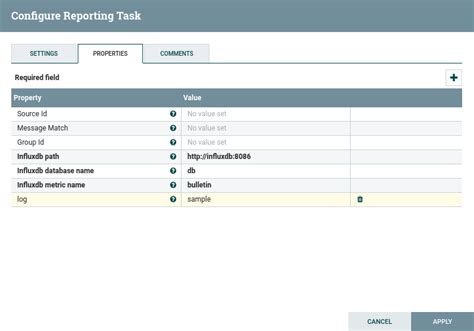 developing a custom apache nifi reporting task