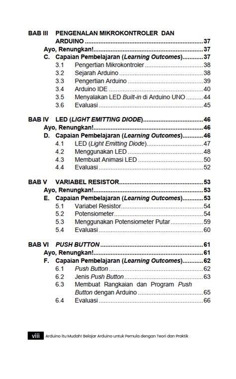 Buku Arduino Itu Mudah Belajar Arduino Untuk Pemula