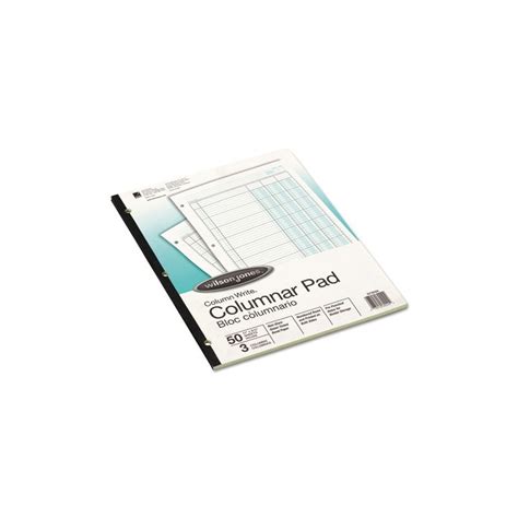 Wilson Jones 13 Columnar Pad At John Matherne Blog