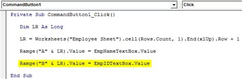 Vba Textbox ¿cómo Insertar Y Usar Textbox En El Formulario De Usuario