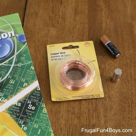 Build A Simple Electric Motor Homopolar Motor Frugal Fun For Babes And Girls