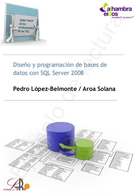 diseño y programación de bases de datos con sql server 2008 ejemplo