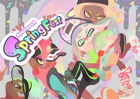 Springfest Official Artwork Splatoon Know Your Meme