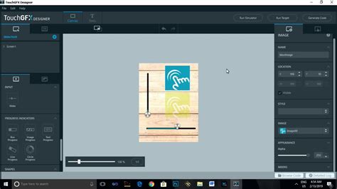 TouchGFX Slider STM F I DISCO YouTube