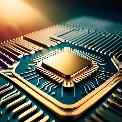 Premium Photo Microchip Circuit Board