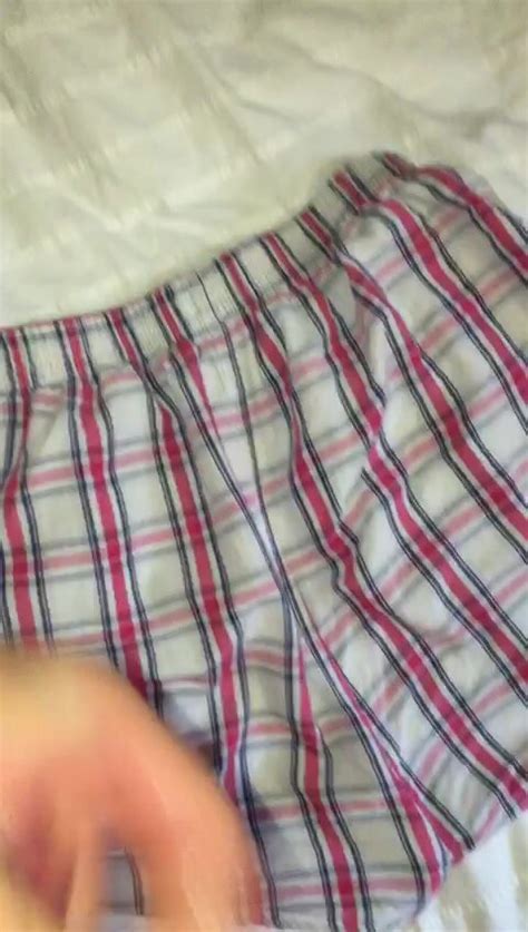 Shooting A Load On Boxers