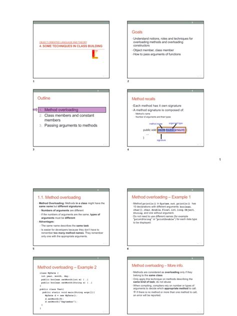 04 Some Techniques In Class Building Pdf Method Computer Programming Class Computer