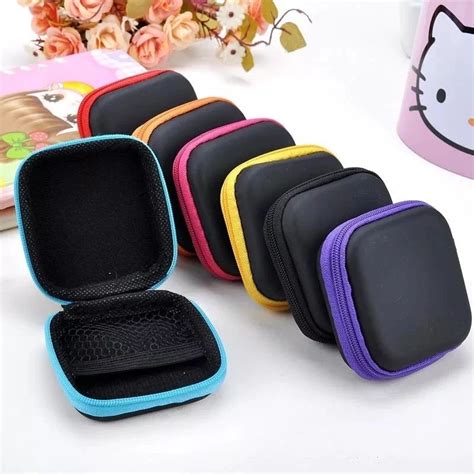 Jual Tas Case Pouch Bag Tempat Penyimpanan Headset Earphone Serbaguna