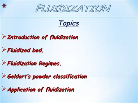 Fluidization Ppt