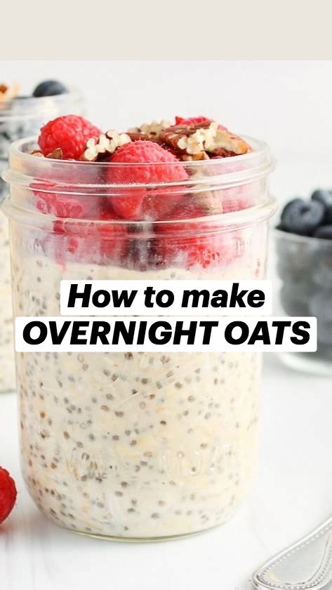 How To Make Overnight Oats Artofit
