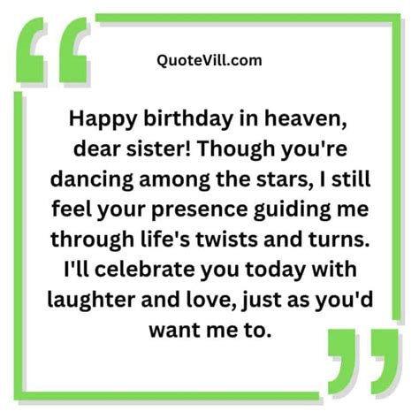 90 Heartfelt Happy Birthday In Heaven Sister Wishes