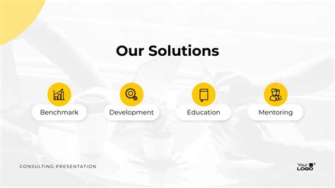 Consulting Pitch Deck Template Visme