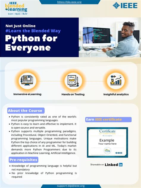 python for everyone brochure pdf