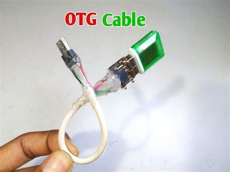 Make OTG Cable at Home Usb Electrotecnia Electrónica