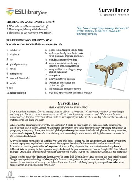 Surveillance Pdf Surveillance Privacy
