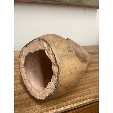 Vintage Biomorphic Clay Signed Sculpture By Washington Artist Ruth Pumphrey Circa 1970s Chairish