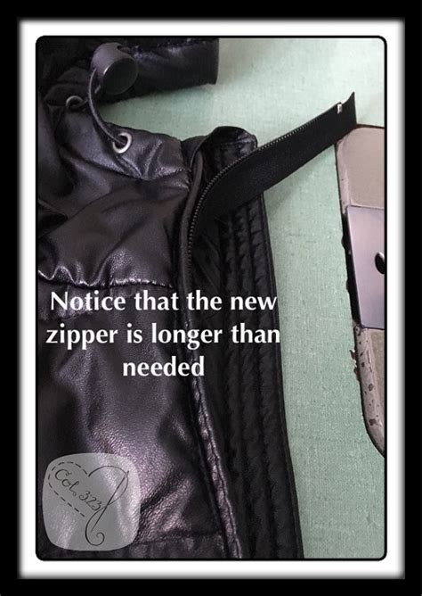 How To Replace A Jacket Zipper Naomi Fata