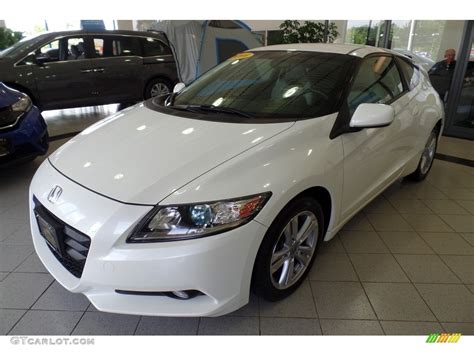 2011 Premium White Pearl Honda Cr Z Ex Sport Hybrid 114837958 Photo 2