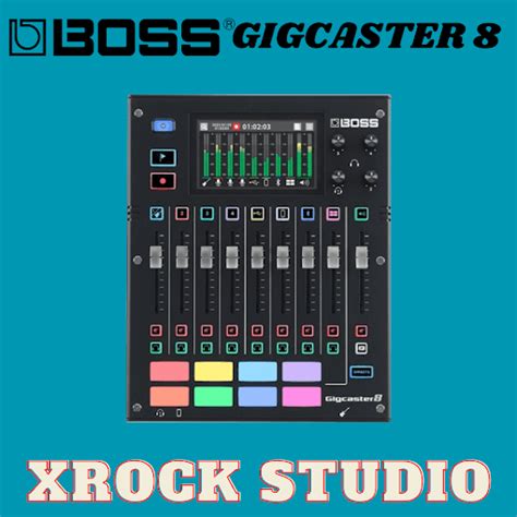 Boss Gcs 8 Gigcaster Streaming Mixer Gcs 8 Gcs8 Shopee Malaysia