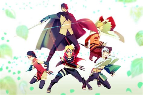 Boruto Uzumaki Sarada Uchiha Mitsuki Naruto Naruto Uzumaki Sasuke