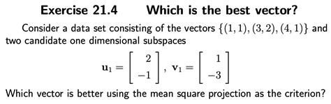 exercise 21 6 construct a data matrix x whose columns