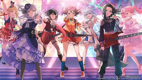 6th Anniversary Key Visual Kasumi Ran Kokoro Aya Yukina Mashiro