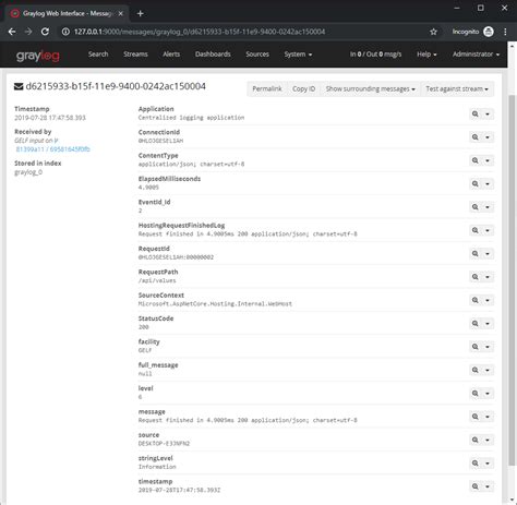 Centralized Logging In Net Core Using Graylog And Serilog By Paulius Juozelskis Medium