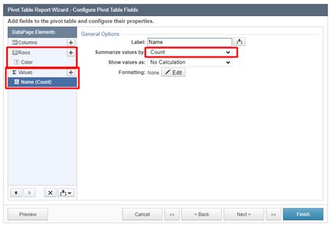 need count of each value in one column field datapages caspio community forums