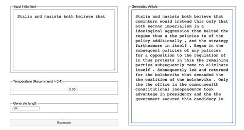 GitHub TerenceNg Political Article Generator AI Writer Built With GRU