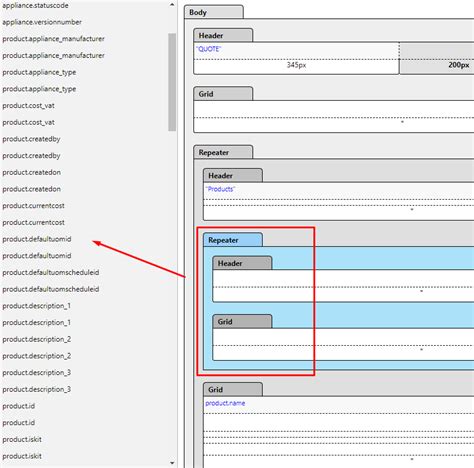 Resco Crm Nested Reapters Using The Same Entity Dayman Dynamics